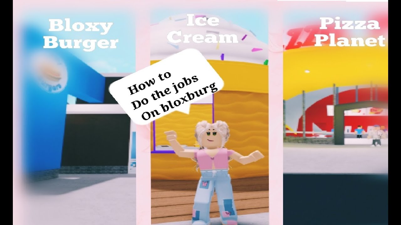 How the jobs work on bloxburg..... - YouTube