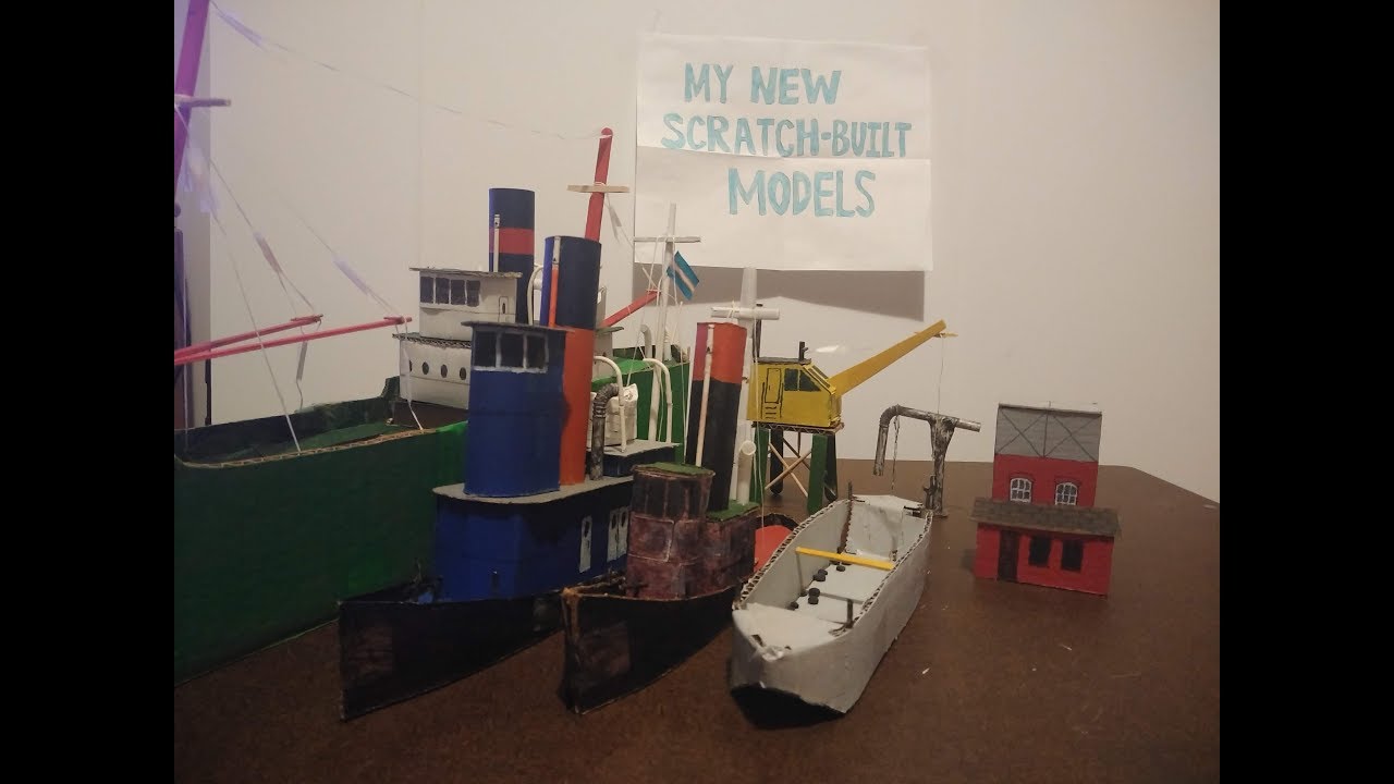 My New Scratch-built Models - YouTube
