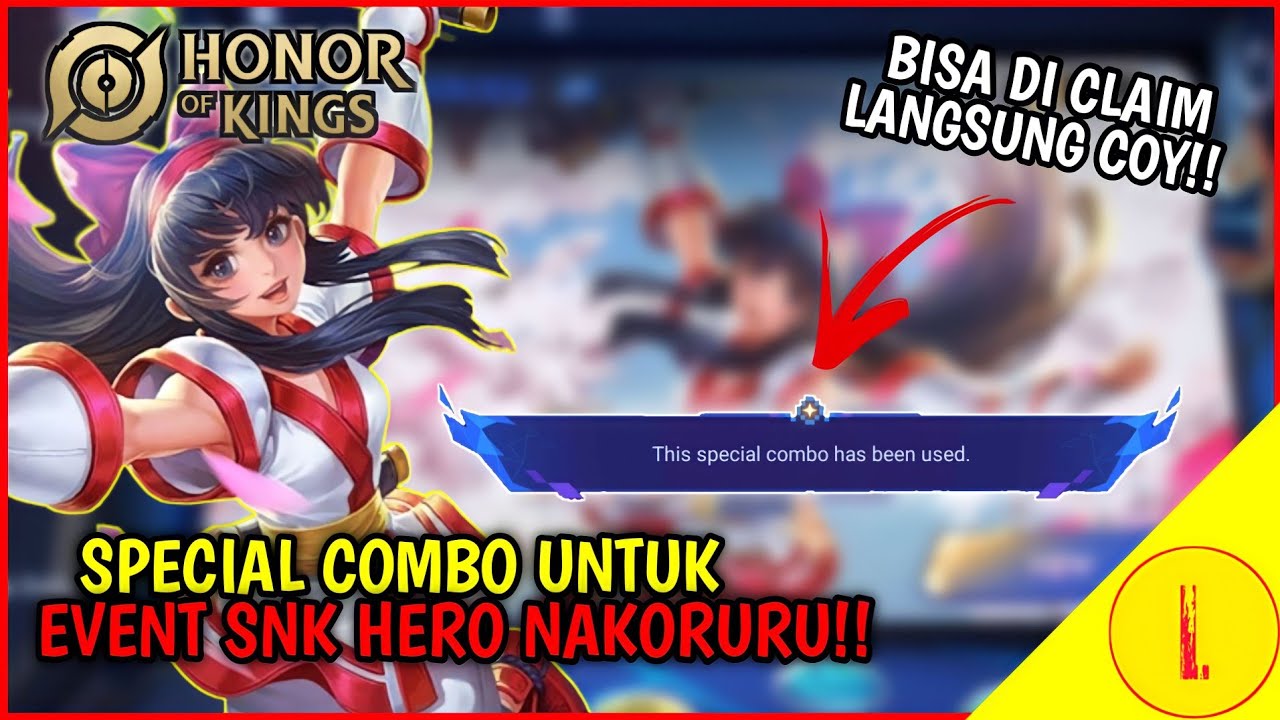 7 Special Combo Event SNK HERO, Bagian Nakoruru Yang Bisa Kita Dapatkan!! - Honor Of Kings ...