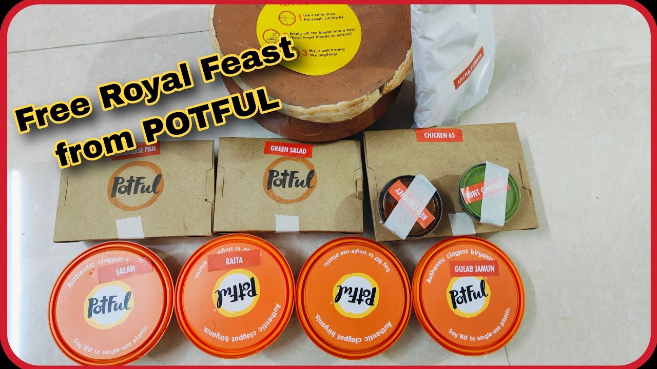 Free Royal Feast from POTFUL Restaurant | We won it in the weekly ...