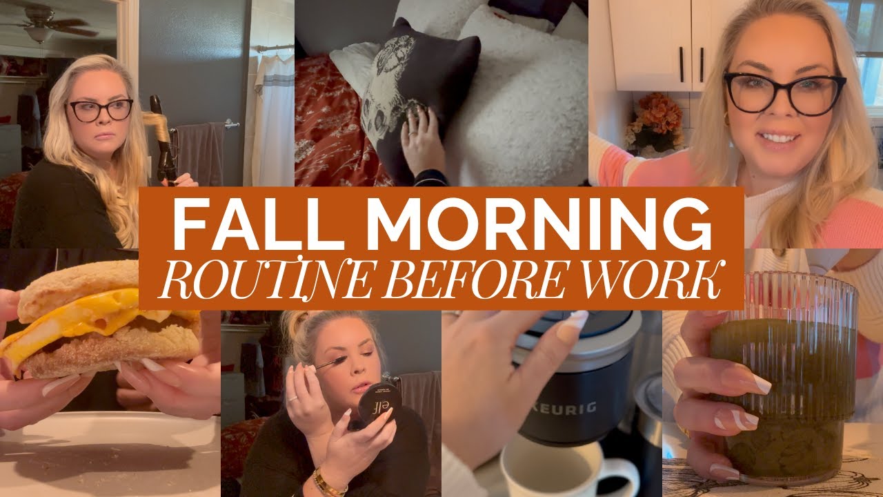 Cozy Fall Morning Routine Before Work 🍂🧣 - YouTube