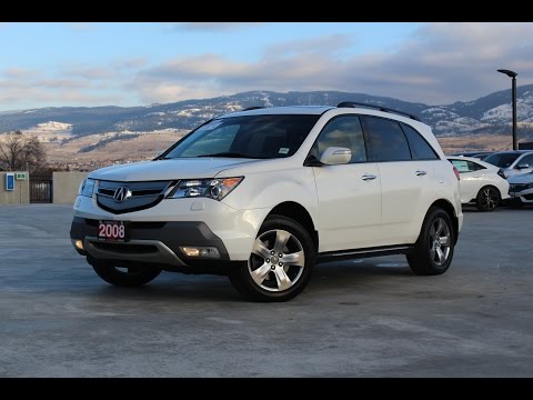 2008 Acura MDX Elite - Harmony Acura - White - A17137A - Kelowna, BC
