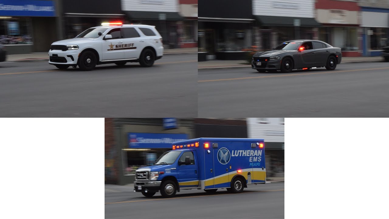 *RUMBLER* Converse Police, Miami County Sheriff & Lutheran EMS ...