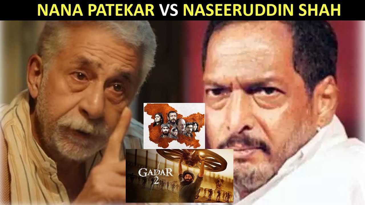Nana Patekar reacts to Naseeruddin Shah's comment on 'The Kashmir Files ...