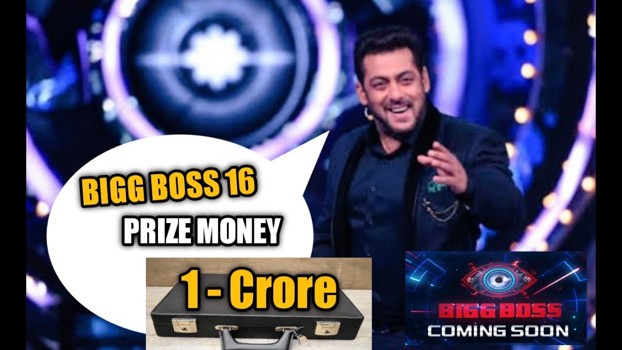 Bigg Boss 16 prize money | Bigg boss 16 update #bb16 - YouTube