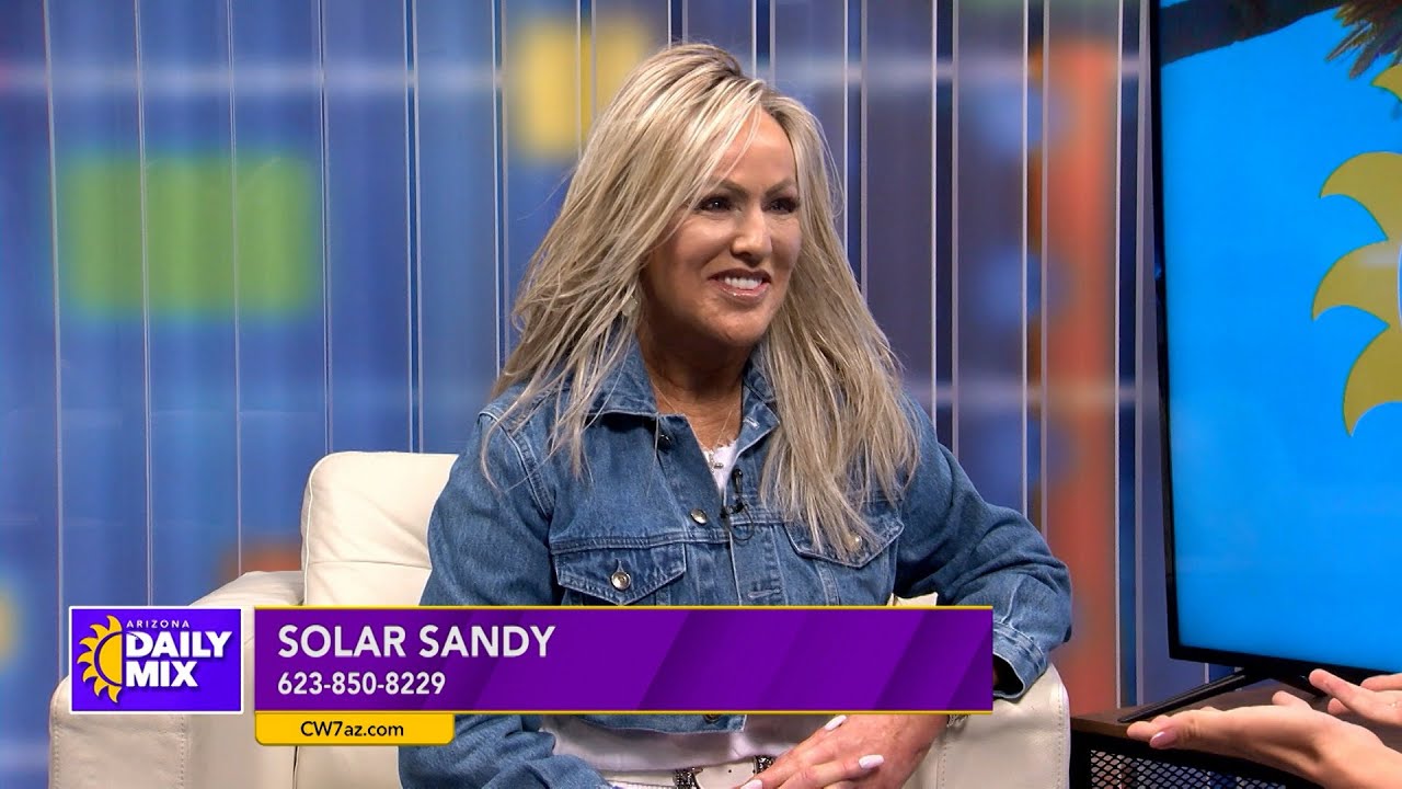 Solar Sandy Helps You Save on Summer Bills - YouTube