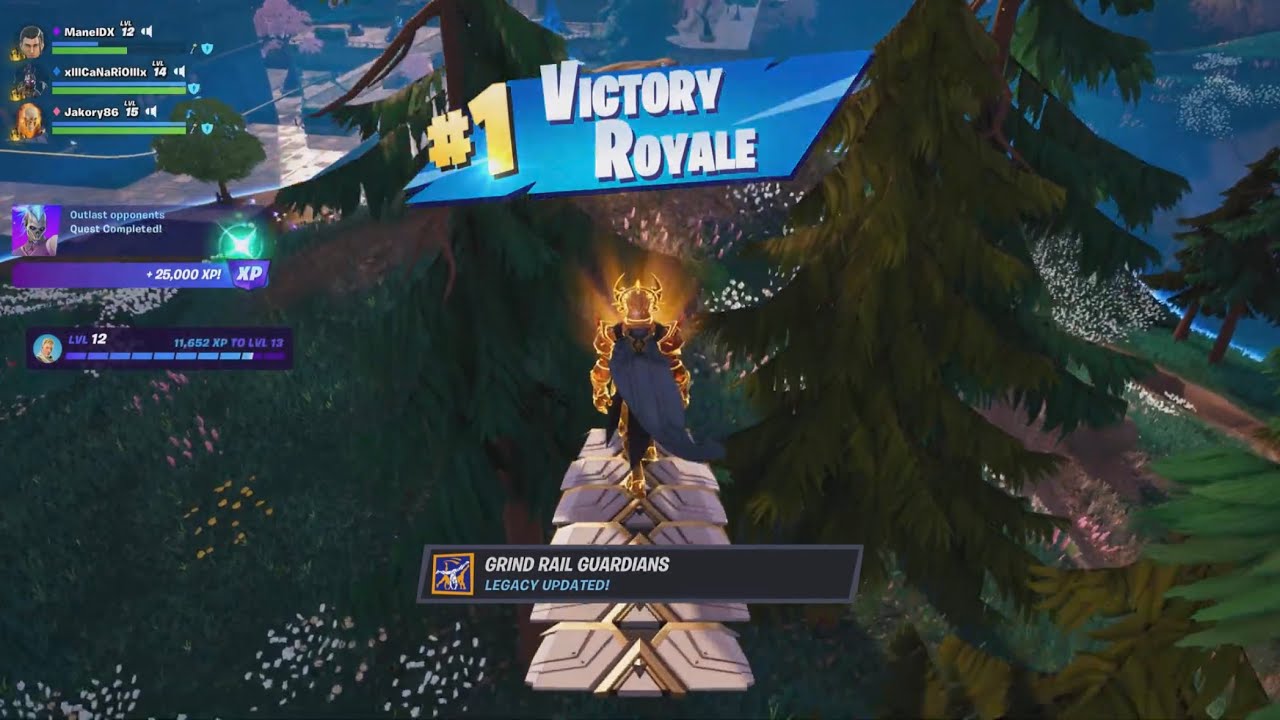 Fortnite - Team up with randoms for that sweet victory! Trios Victory ...