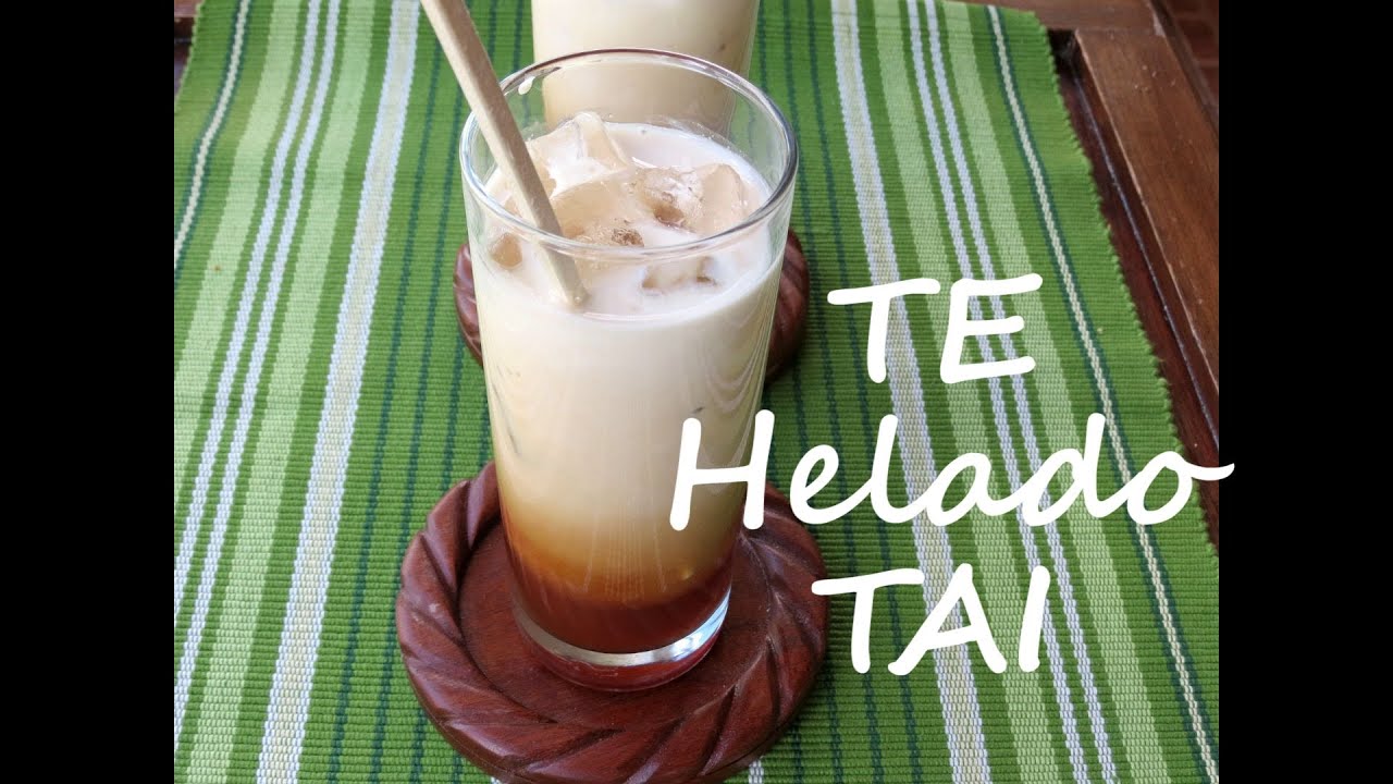 Té Helado Tailandés - YouTube