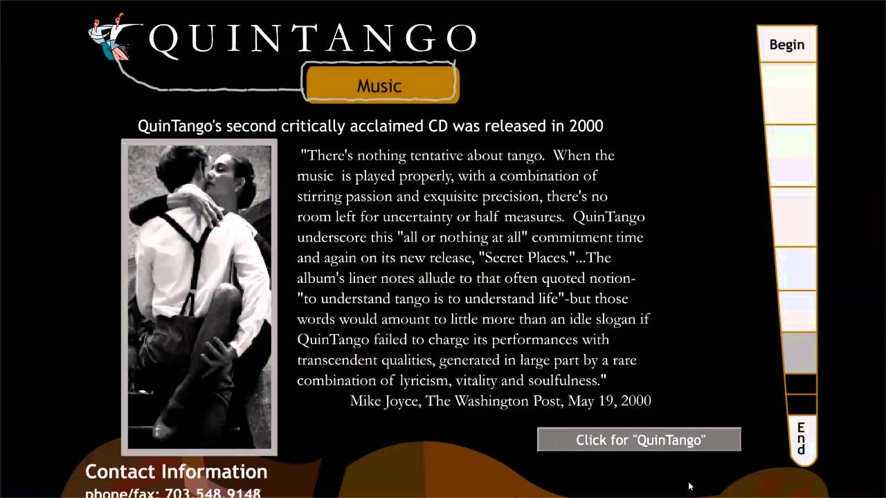 QuinTango Flash Promo_2001 - YouTube