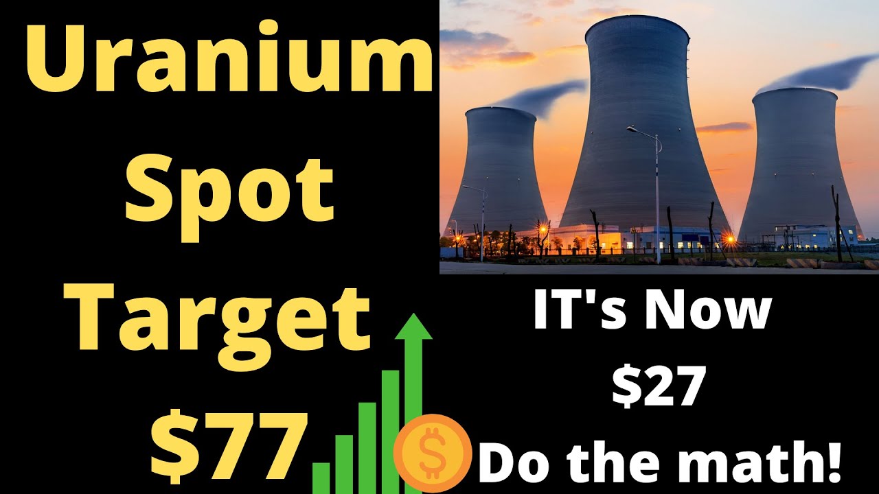 Uranium Spot Price Target $77 - YouTube