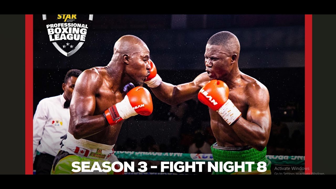 Live | Bel 7 Star Ghana Professional Boxing League | Fight Night 8 ...