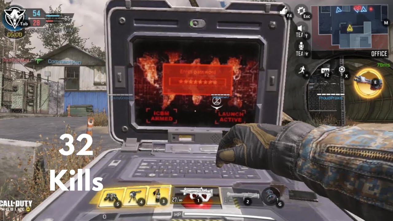 32 kills with a Nuke bomb | COD mobile - YouTube