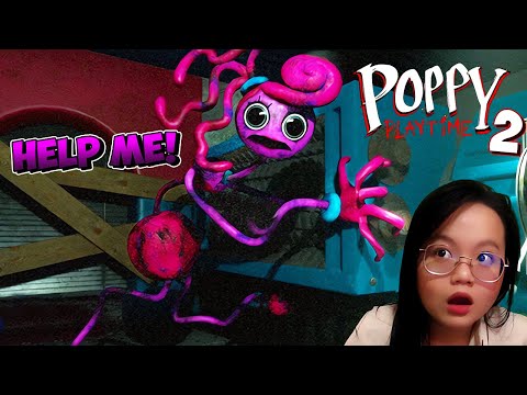 MOOMOO di kejar MOMMY LONGLEGS! - MOMMY LONGLEGS CHAPTER 2 @BANGJBLOX | ROBLOX