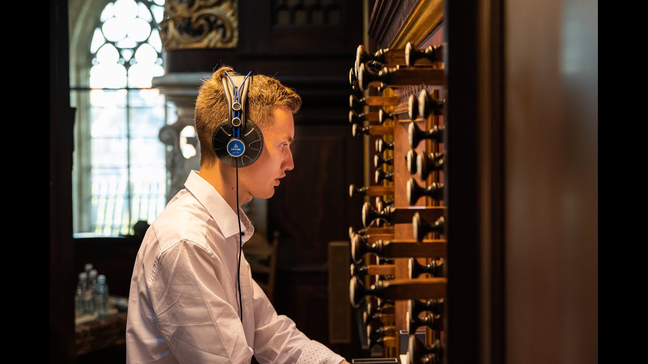 Samenzang Psalm 42 | Grote Kerk te Dordrecht | Arthur de Jong - YouTube