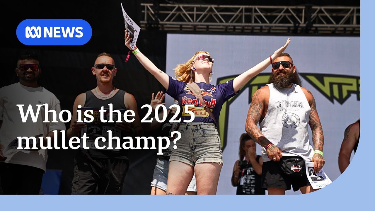 Australia's greatest mullets go head-to-head at Mulletfest 2025 | ABC ...