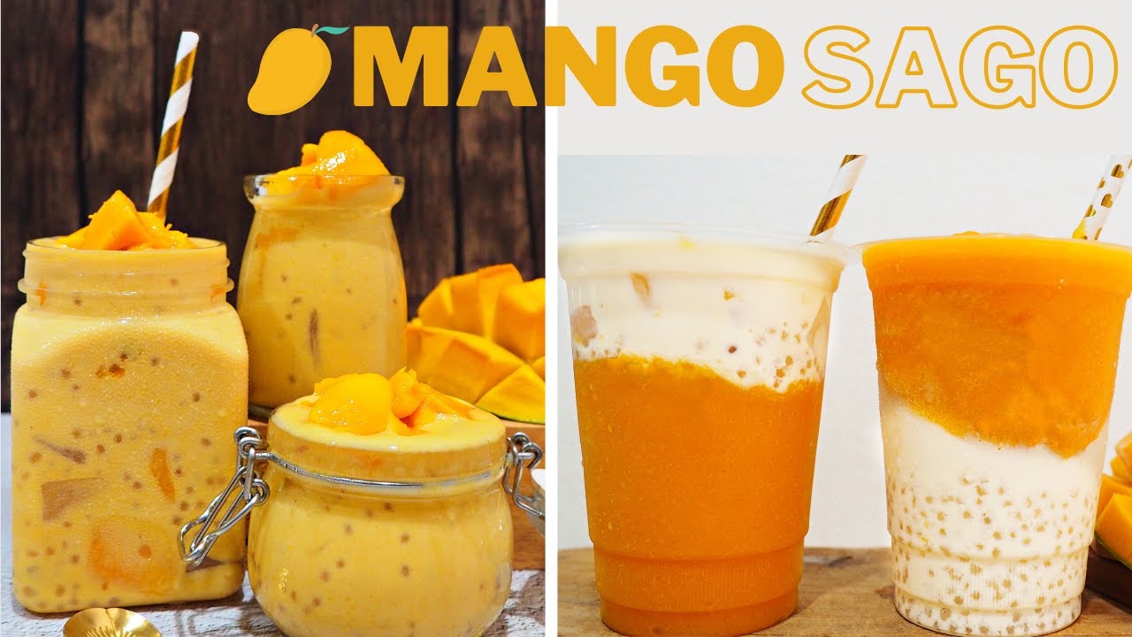RESEP MANGO SAGO DESSERT | MINUMAN MANGGA SEGER ALA HONGKONG STYLE ...