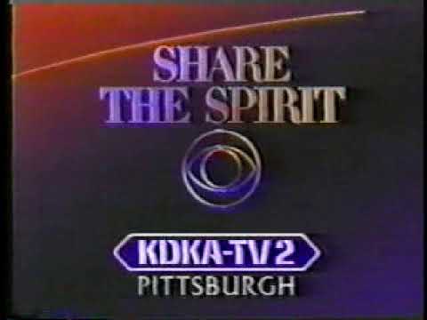 1987 KDKA/CBS bumper - YouTube