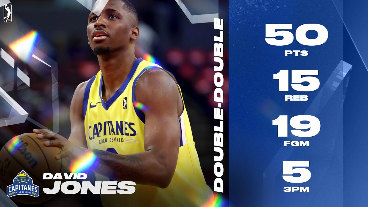David Jones Drops Stellar Double-Double Performance 50 PTS + 15 REB ...