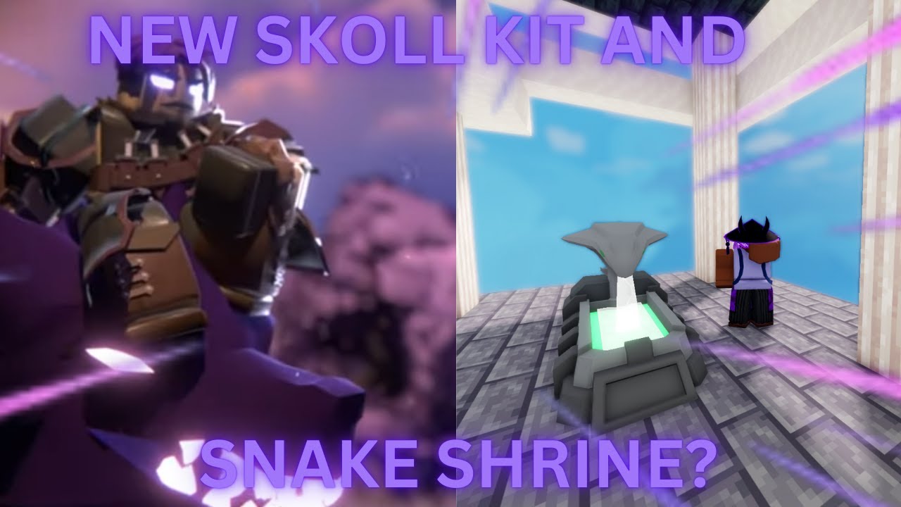 THIS NEW SKOLL KIT AND SNAKE SHRINE ARE... - YouTube