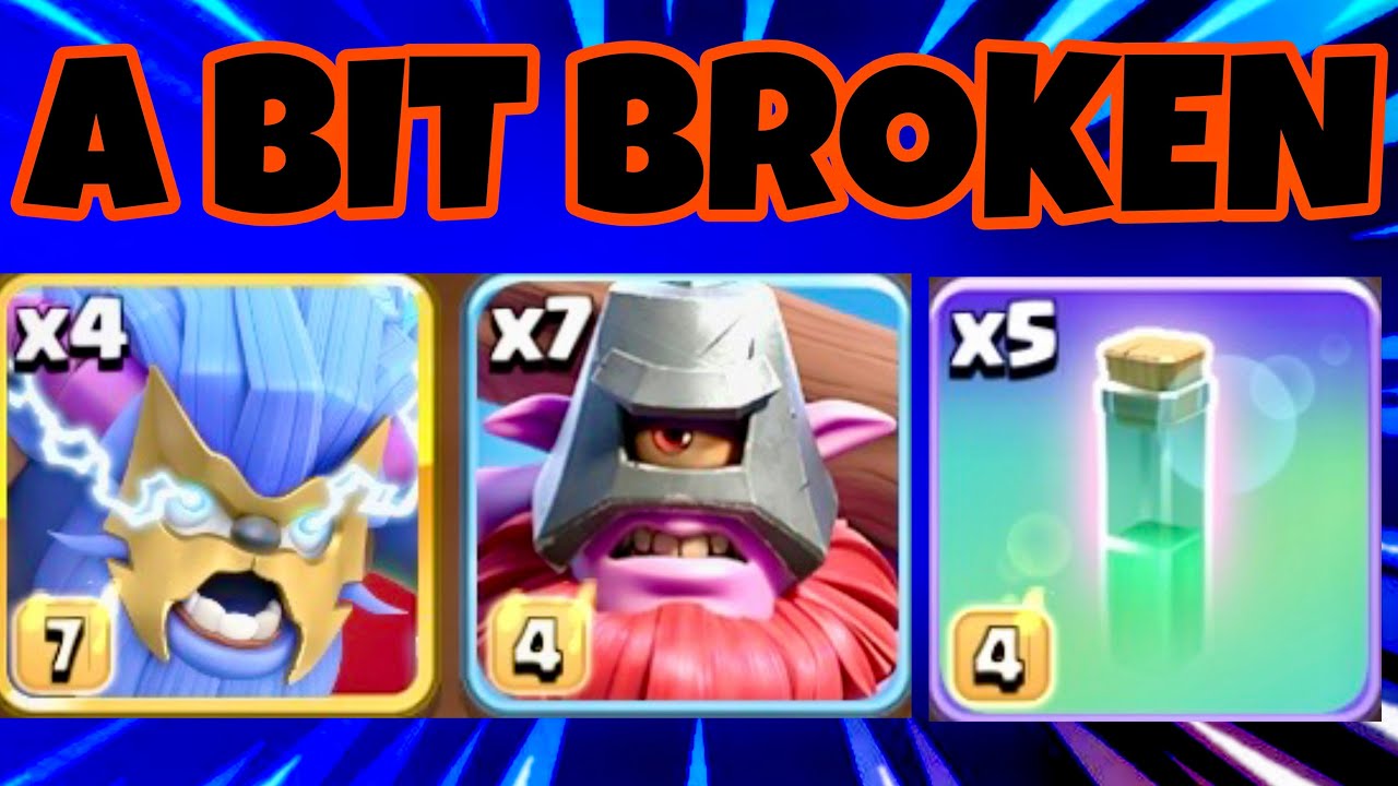 Th18 Super yeti thrower are dominating ! Easy 3 star attack strategy ...