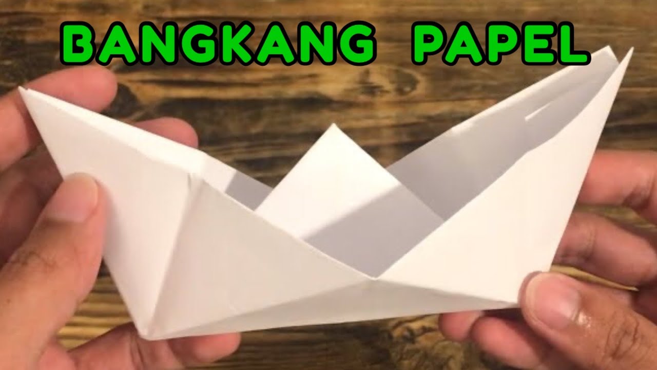 Bangkang Papel | Paper Boat - YouTube