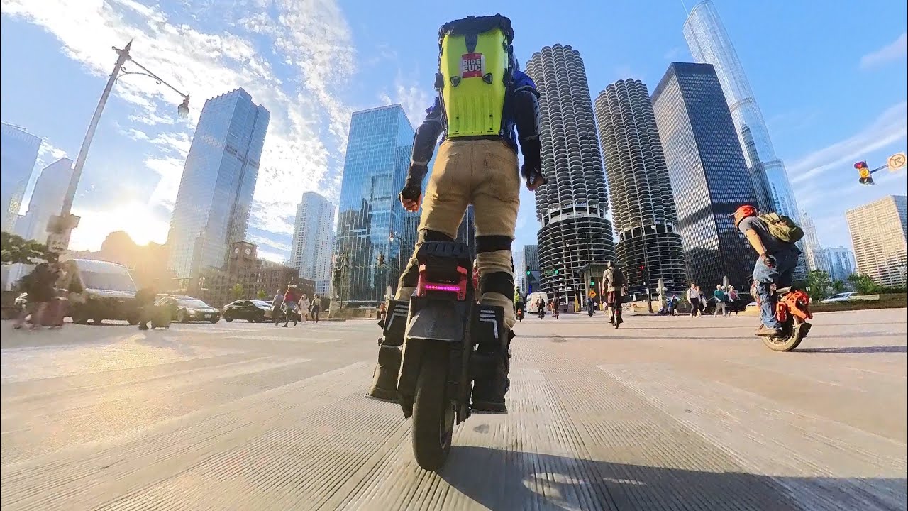 Chicago Groundings PEV Mega Ride - Day 1 - YouTube