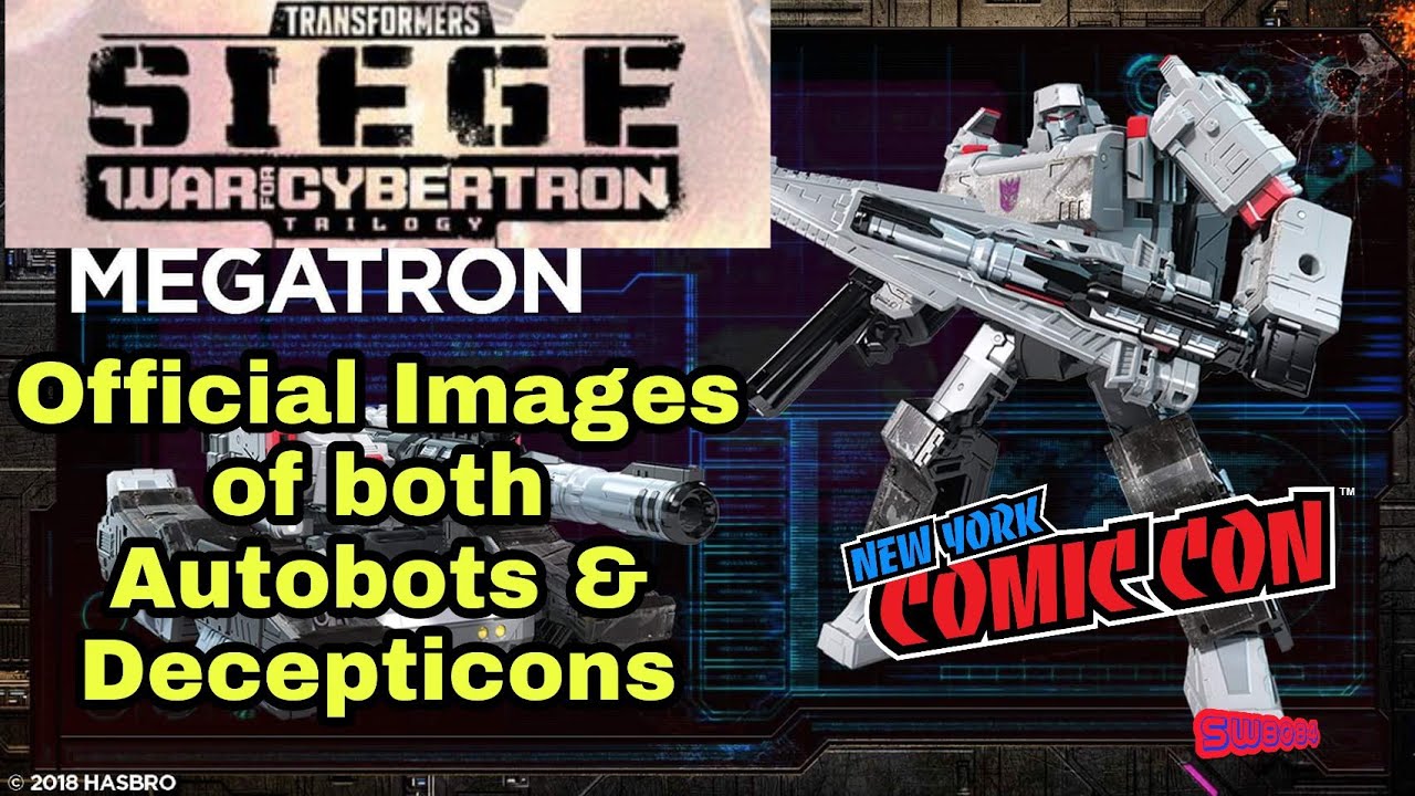 Transformers Siege Official Images - YouTube