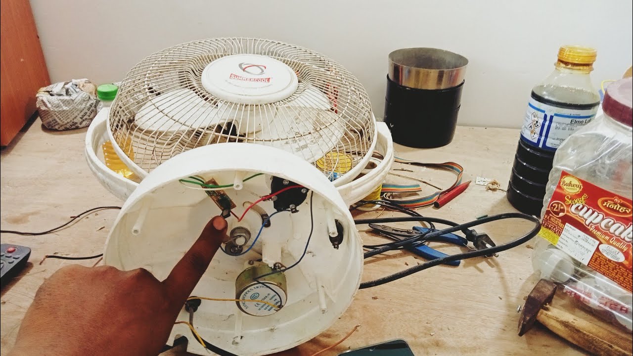 Table Fan Connection। Circuit wiring table fan - YouTube