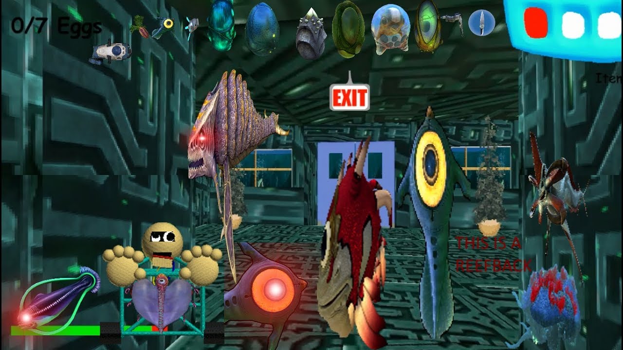 Peeper's Basics in Swimming and Subnautica [Baldi Mod] - YouTube