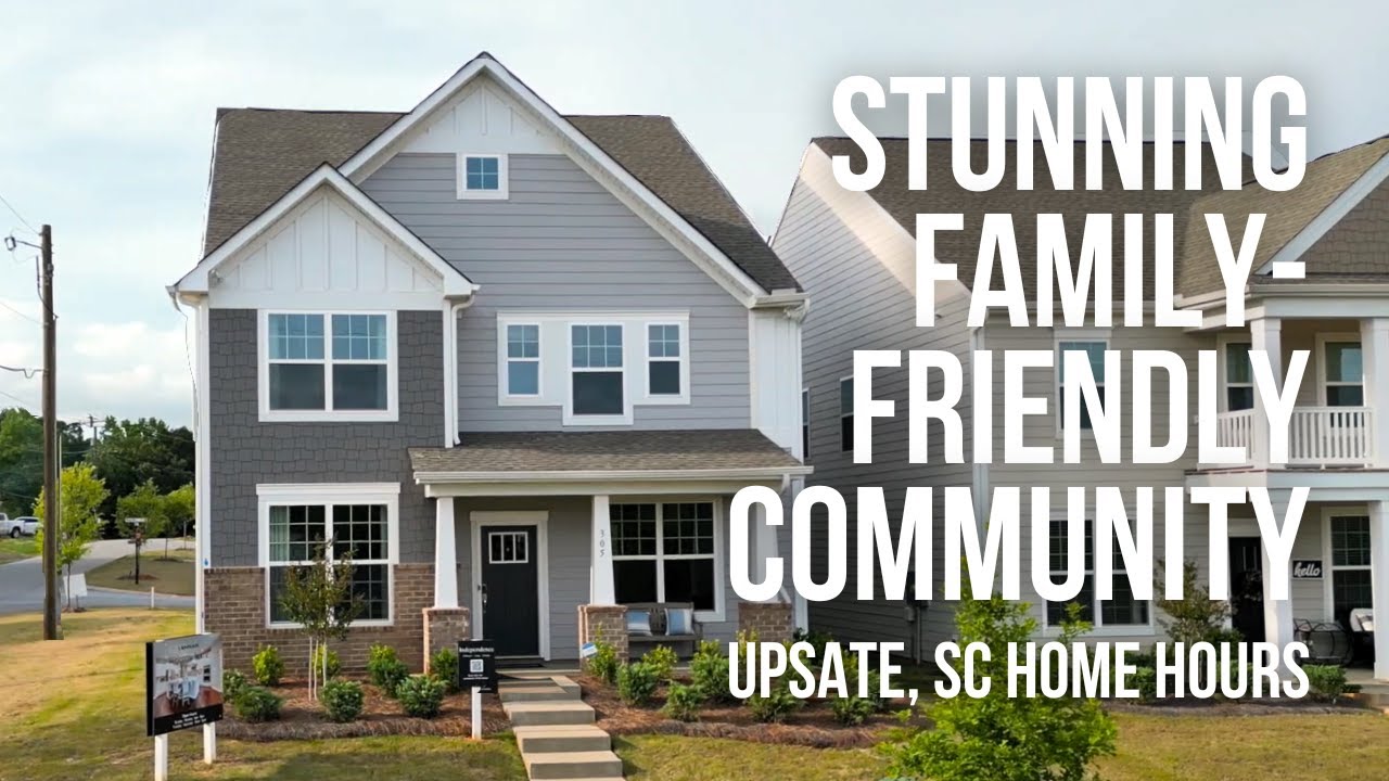 STUNNING Family-Friendly Model Home! | Upstate Home Tours - YouTube