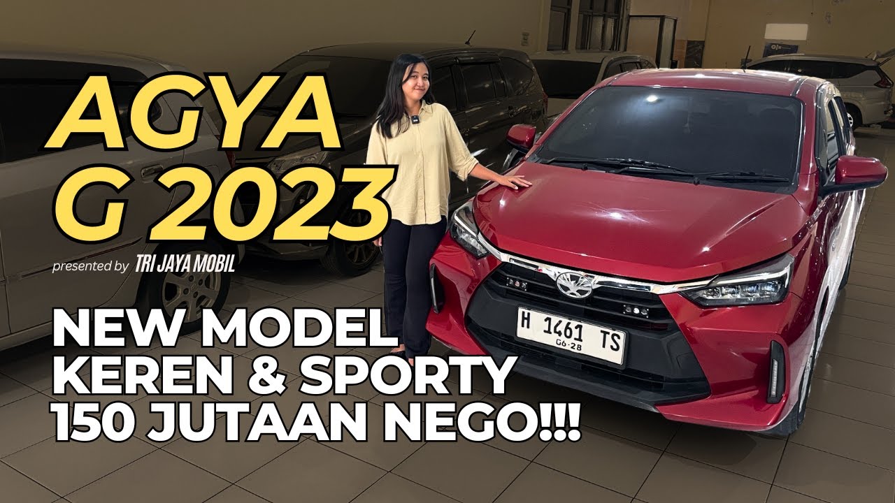 SPILL AGYA G MATIC 2023 NEW MODEL! KEREN & SPORTY, SERVICE RECORD, CUMA ...