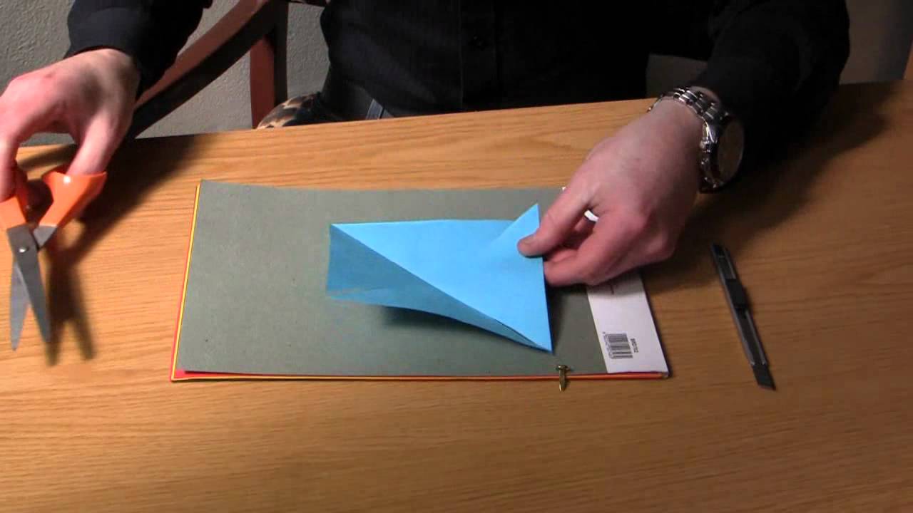 Fold a paper windmill - YouTube