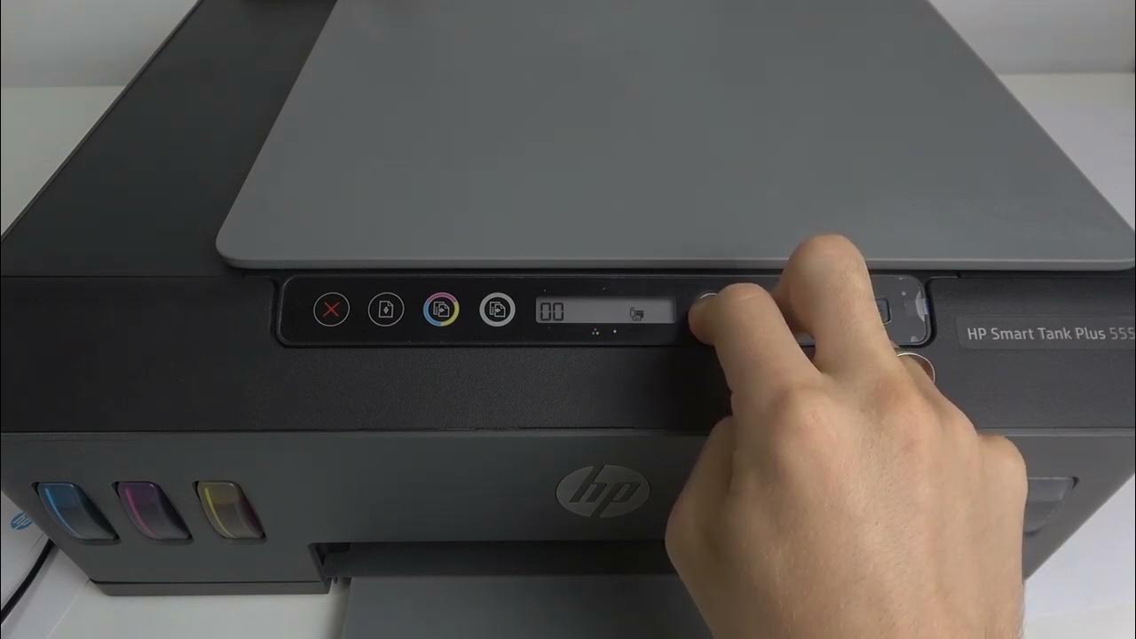 How to Print Network Information on HP Smart Tank Plus 555 | Easy Setup Guide - YouTube