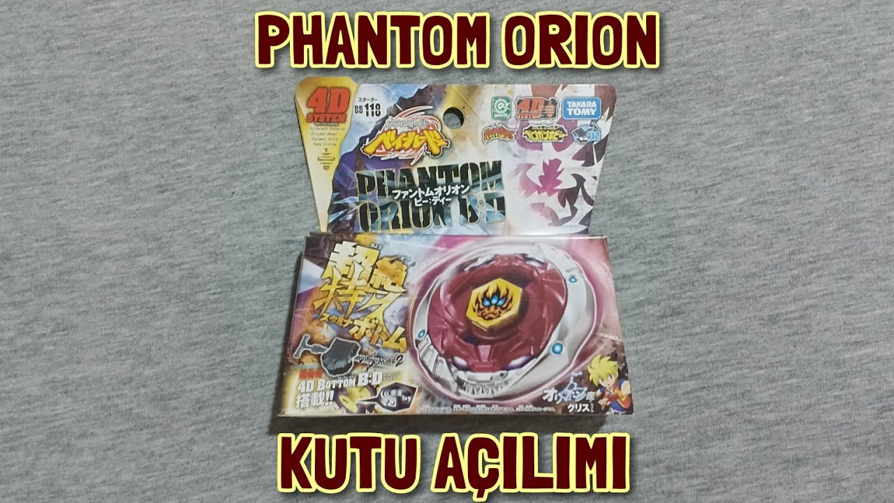 PHANTOM ORION | KUTU AÇILIMI | TAKARA TOMY - YouTube