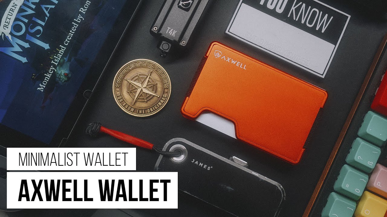 Best minimalist wallet 2022? Axwell Wallet Review - YouTube