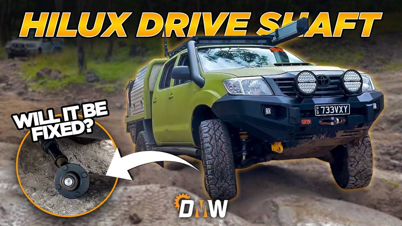 BROKEN AGAIN, WILL IT BE FIXED? - HILUX BROKEN DRIVESHAFT - YouTube