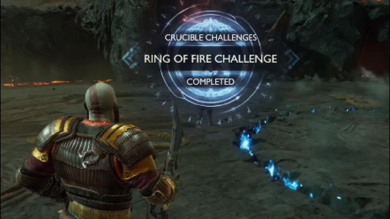 God of War Ragnarok Easy Way to Do Ring of Fire Challenge Final ...