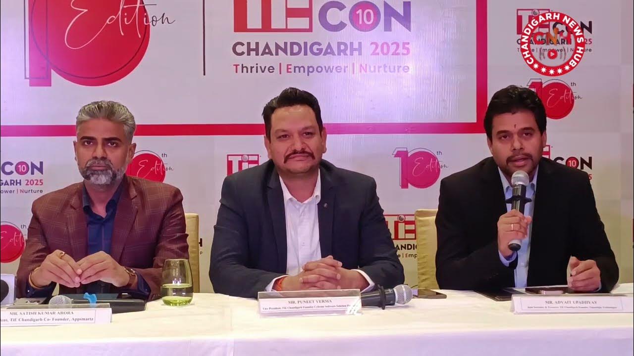 10th Edition of TiECON 2025 Press Conference - YouTube