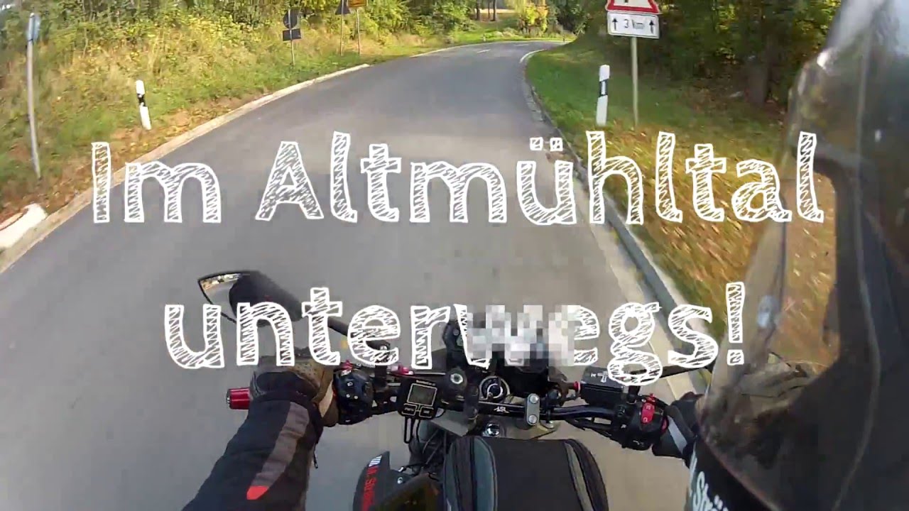 Altmã¼hltal Mit Dem Motorrad