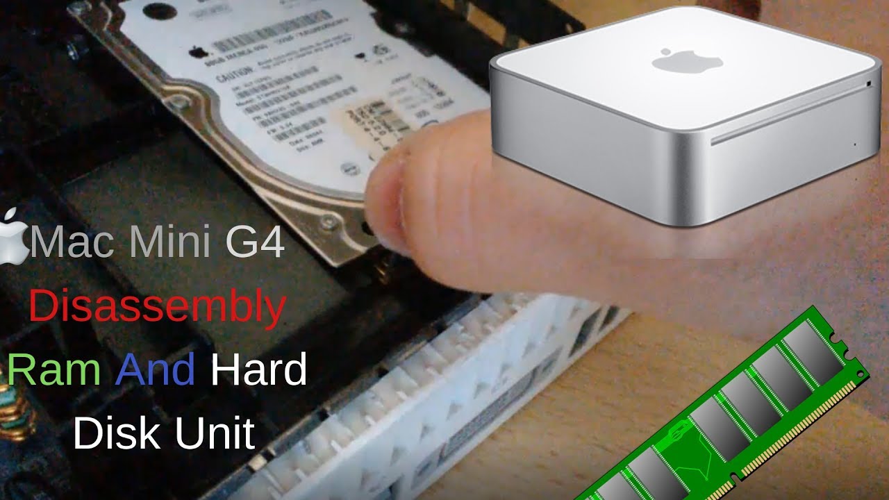 Mac Mini | Sostituire Ram & Hard Disk [ITA 2019] - YouTube