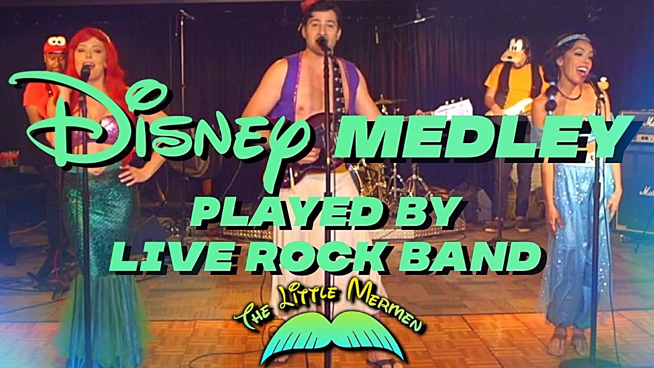 Disney Medley played by LIVE ROCK BAND - YouTube