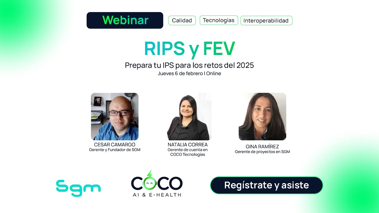 RIPS Y FEV: Prepara tu IPS para los retos del 2025 - YouTube