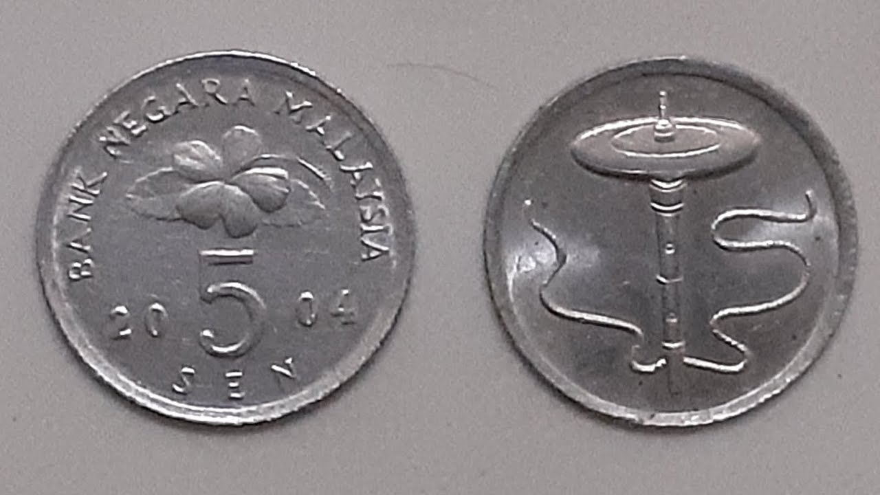 5 sen 2003 & 5 sen 2004 malaysia - YouTube