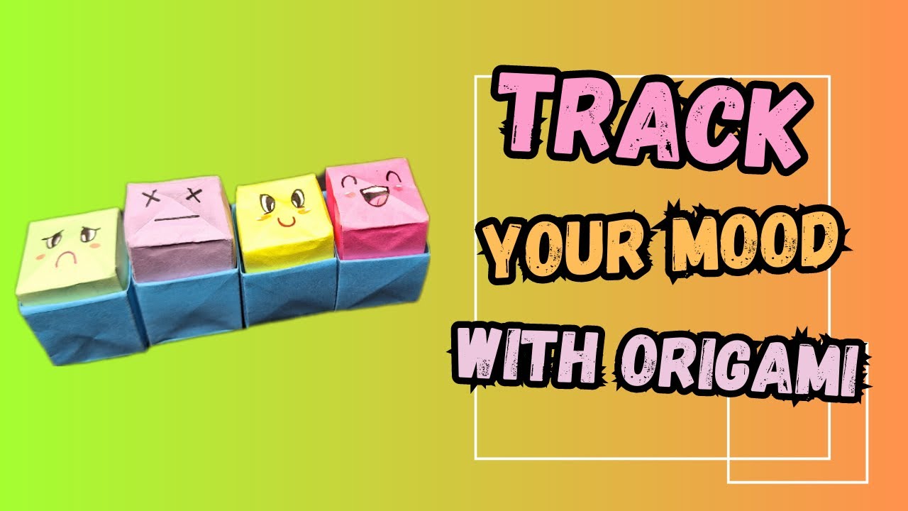 DIY Mood Tracker Origami: Express Your Emotions with Mood Tracker ...