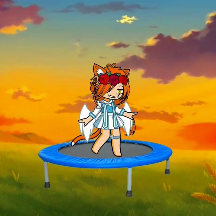 Jumping on the trampoline // ib: Trend #gachalife2 #gacha #like # ...