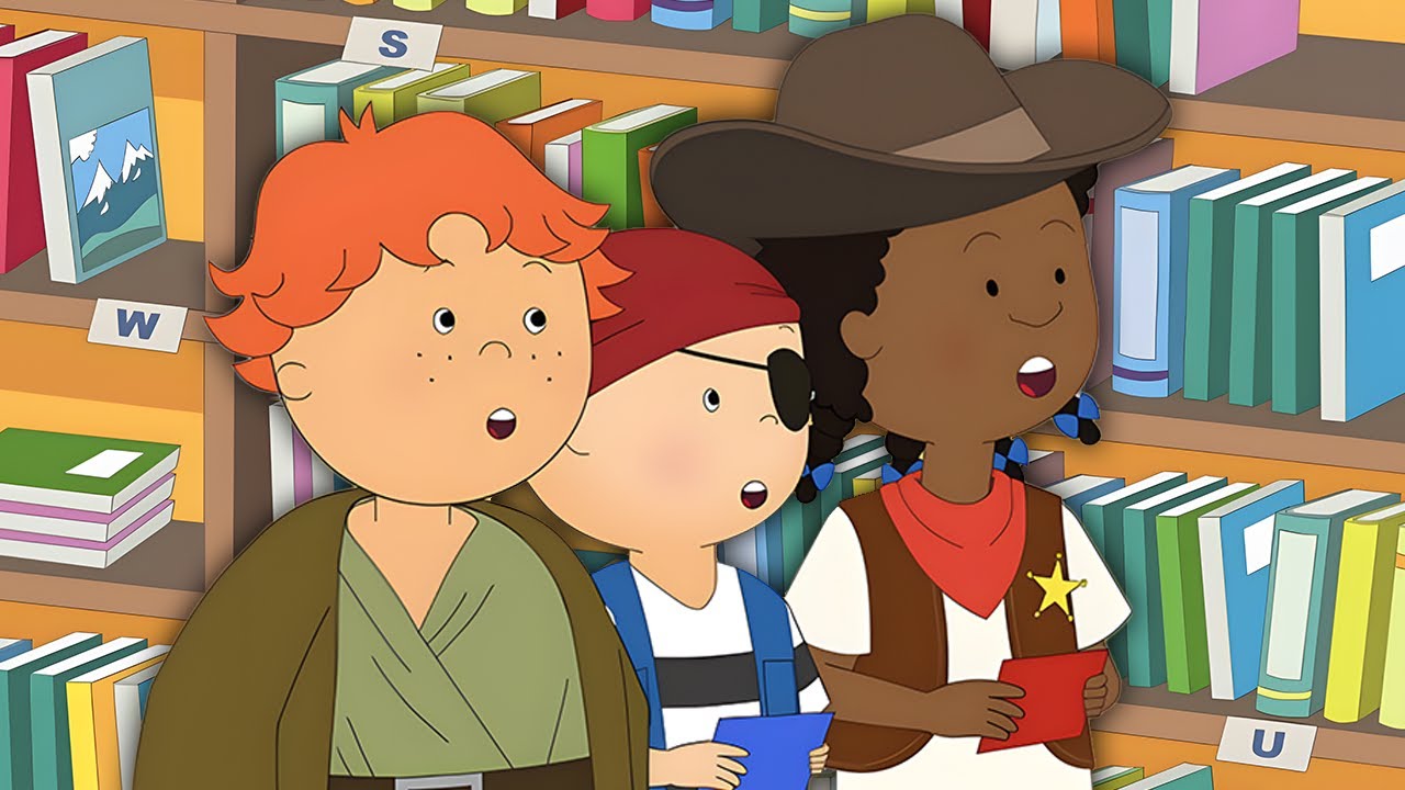 World Book Day | Caillou's New Adventures - YouTube
