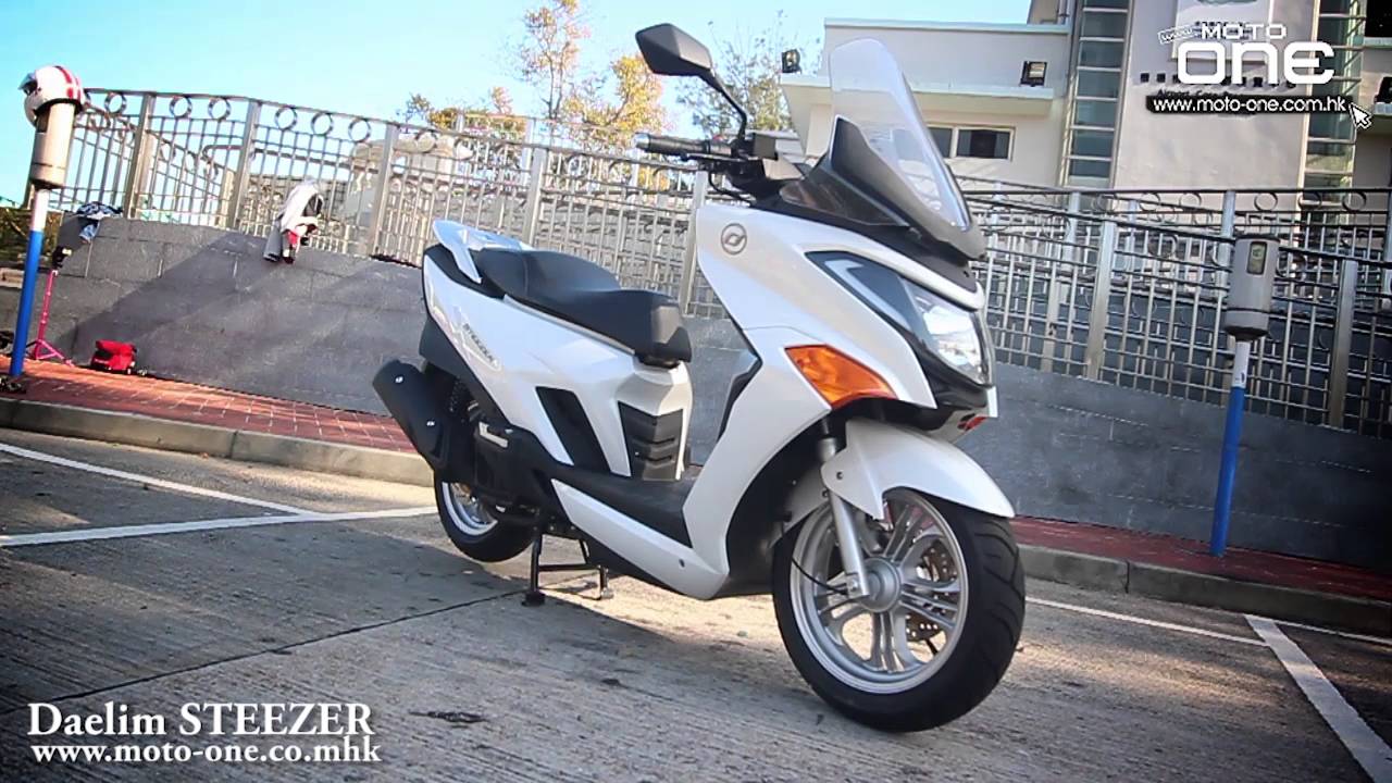 2016 Daelim Steezer 125－新車介紹 - YouTube