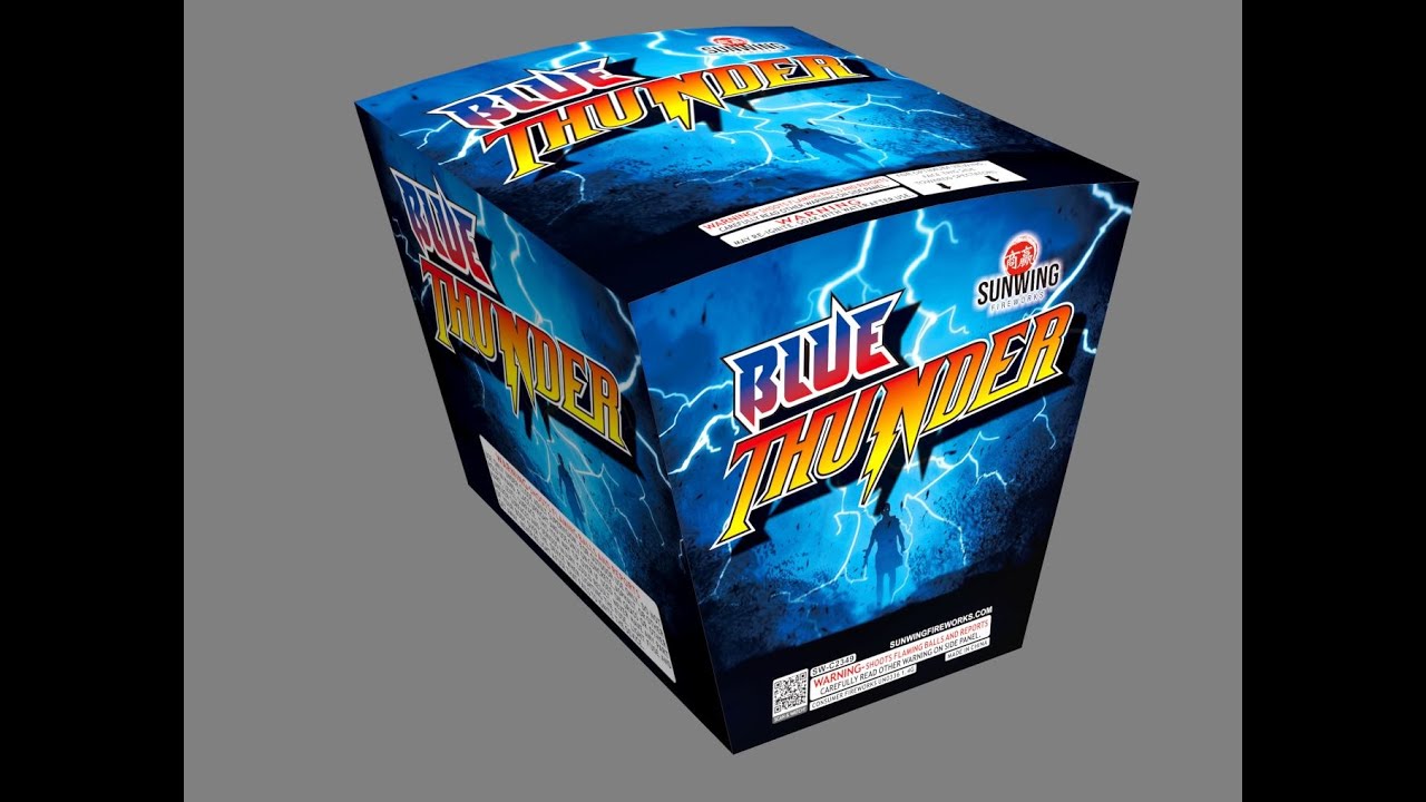 Blue Thunder - Sunwing Fireworks - YouTube