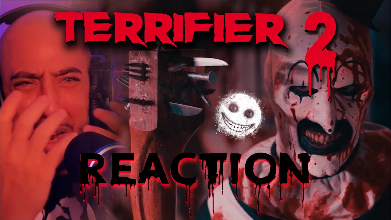 TERRIFER 2 REACTION! FIRST TIME WATCHING! ART THE CLOWN IS ...