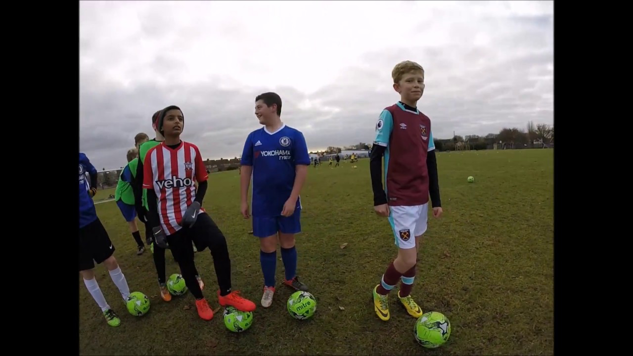 M&DH Clapham Sports F.C. U13s training 2 - YouTube